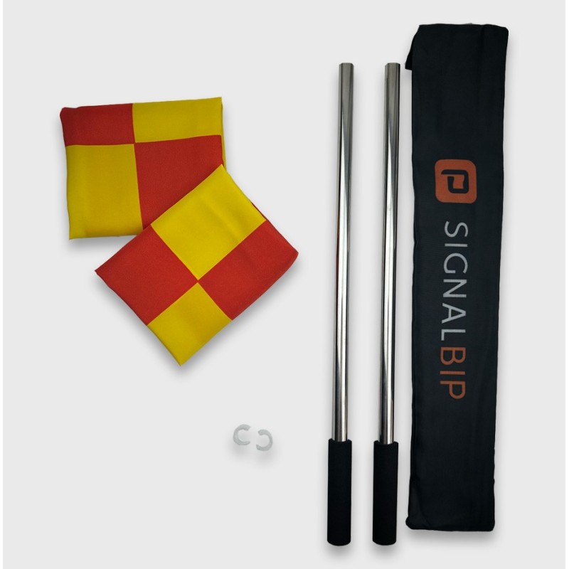 SignalBip Referee 2-flag Kit for assistant referees